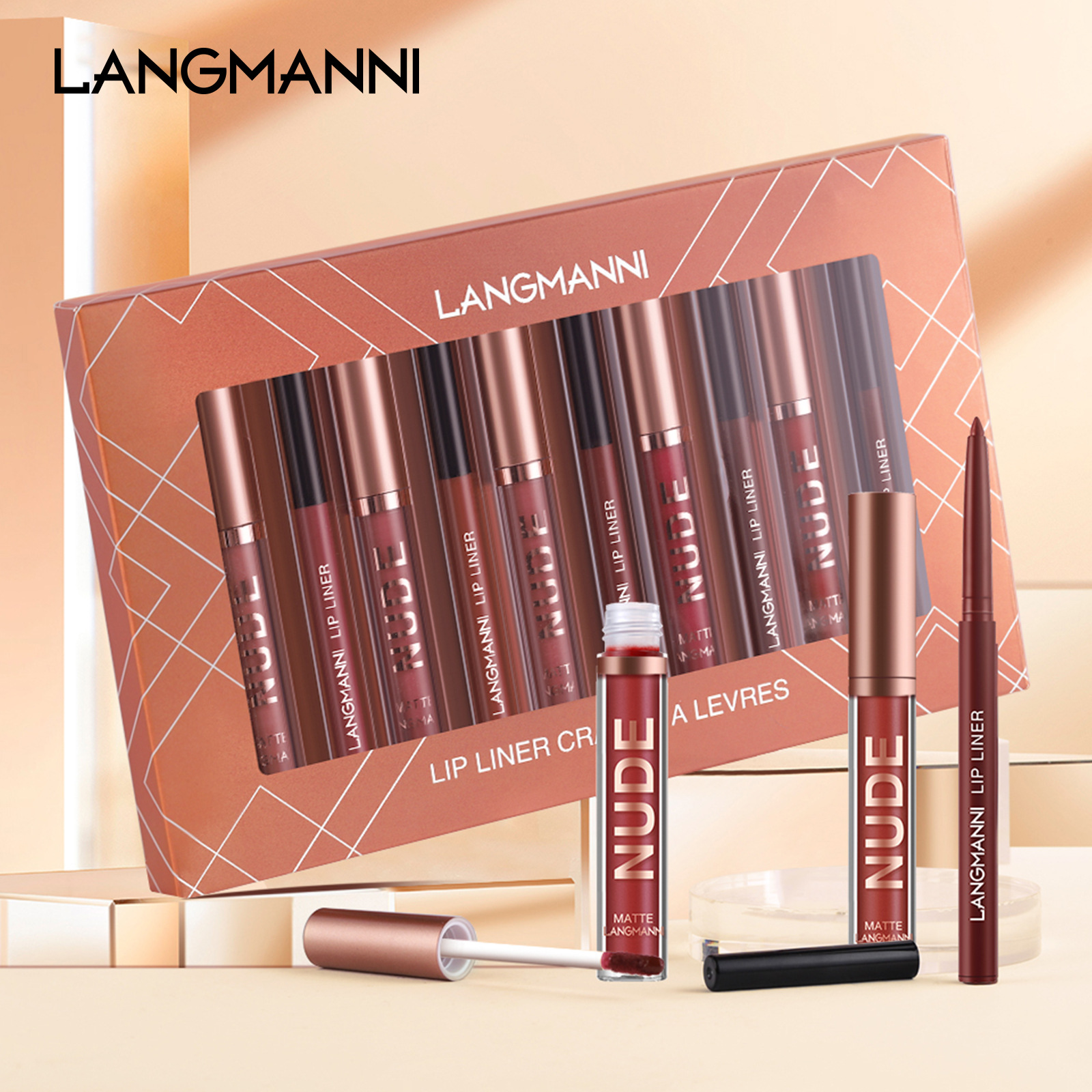 Langmanni Matte Lipstick & Langmanni Lip Liner | Langmanni Official Website
